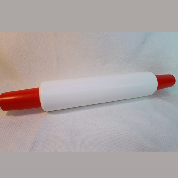 Other | Vintage Tupperware Rolling Pin Fill N Chill Orange Excellent ...